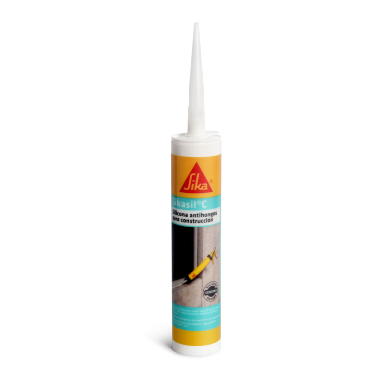 SILICONA NEUTRA BLANCO 280cc SIKASIL C