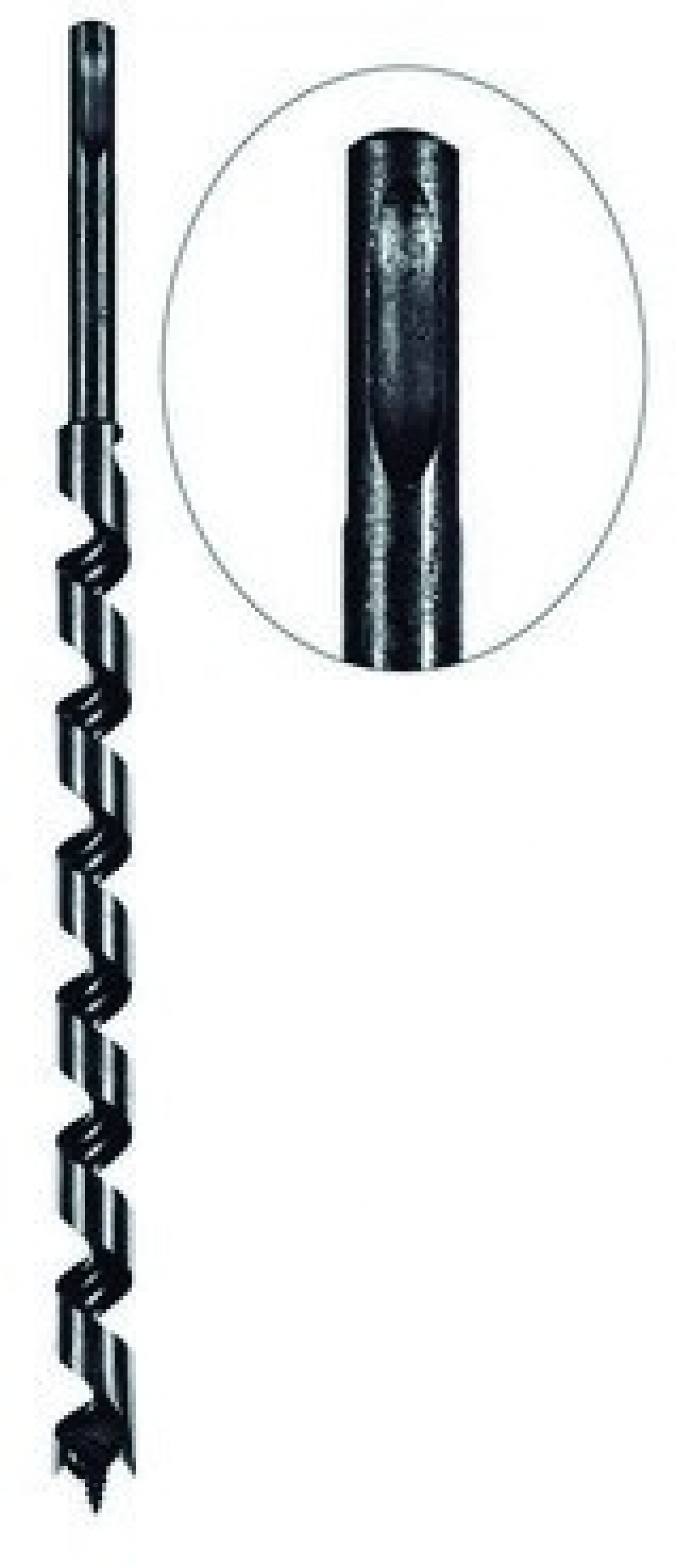 MECHA CORTE RAPIDO (TIPO LEWIS) ENC HEXAG 12x200mm ECEF REF33